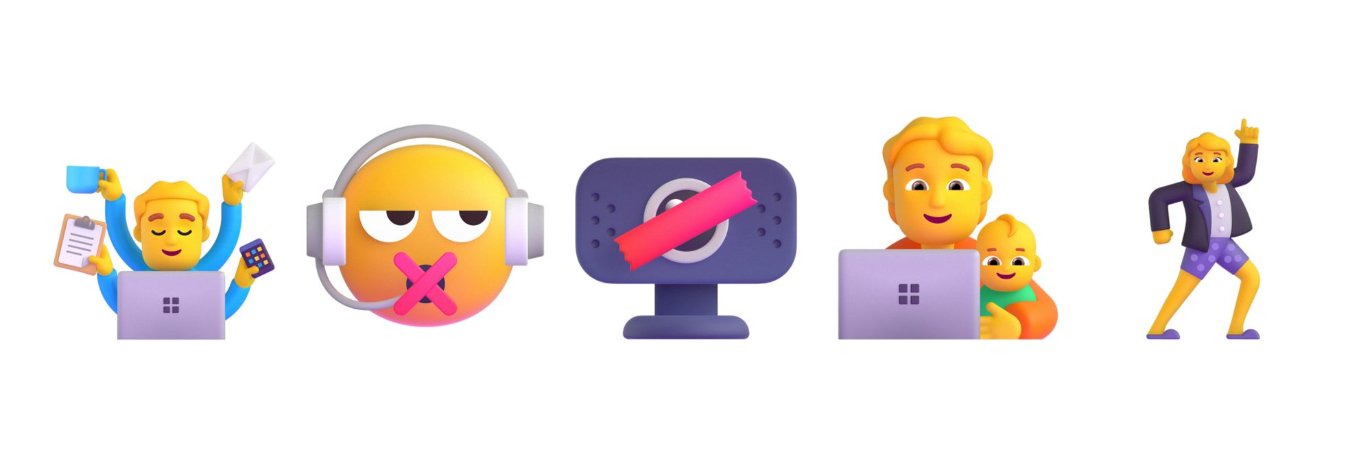 Microsoft reveals 1,800+ new emojis with colourful 3D designs; coming ...