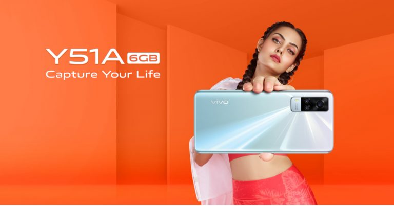 Vivo Y51A 6GB+128GB Configuration Launched in India: Price ...