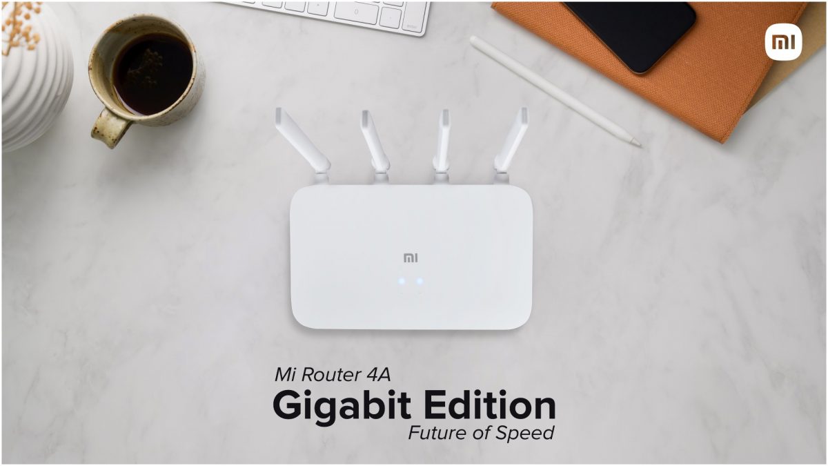 Mi Router 4A Gigabit Edition, Mi 360 Home Security Camera 2K Pro ...
